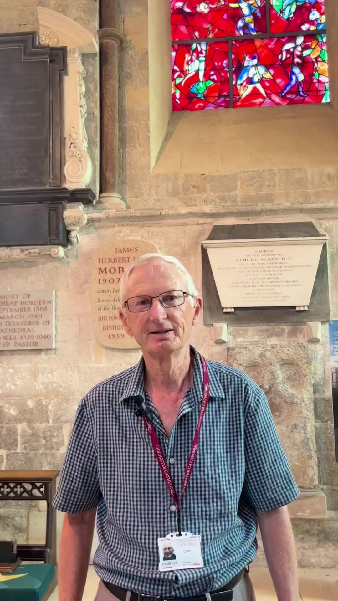 Colin Thorpe: Guiding Through History and Artistry | Chichester Cathedral